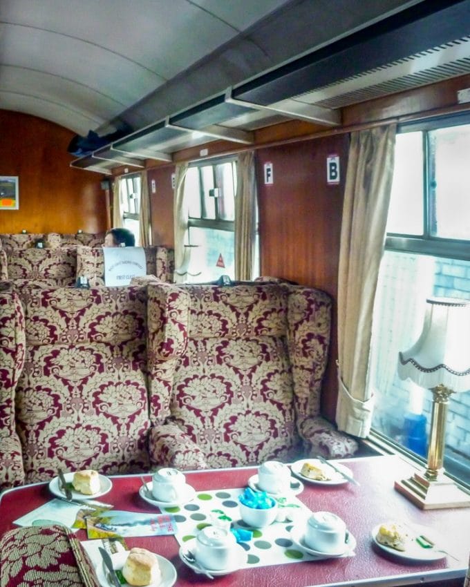 Take a trip on the real Hogwarts Express Train! - Noshtastic