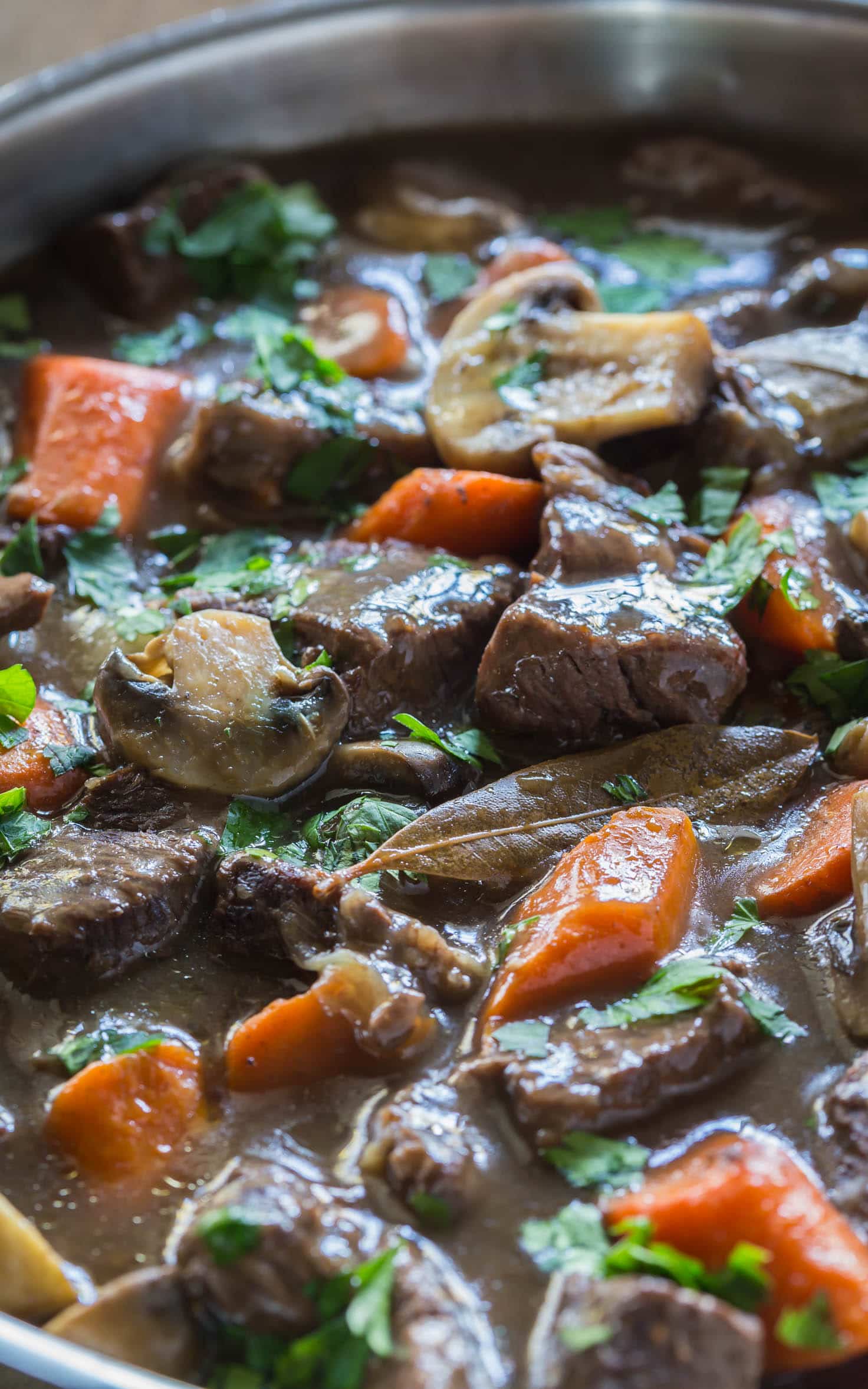 Gluten Free Beef Bourguignon
