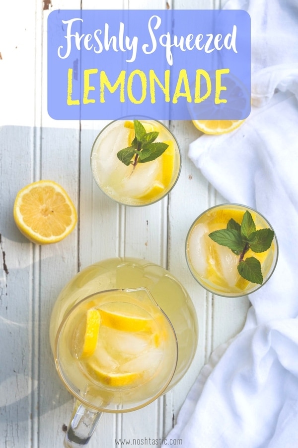 Fresh Squeezed Lemonade - made from Scratch!