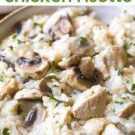 Instant Pot Risotto with Chicken & Mushrooms - Gluten Free Pressure Cooker