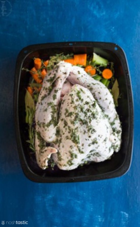 Paleo Thanksgiving Turkey with Fresh Herb Crust