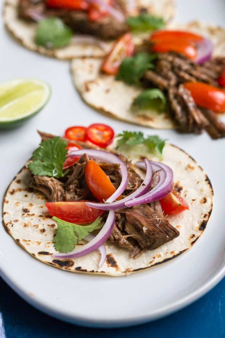 BEST Barbacoa Beef Recipe - Slow Cooker & Pressure Cooker options