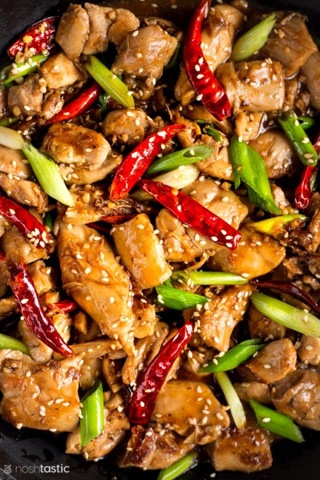 Low Carb General Tso's Chicken - Keto Friendly weeknight dinner!