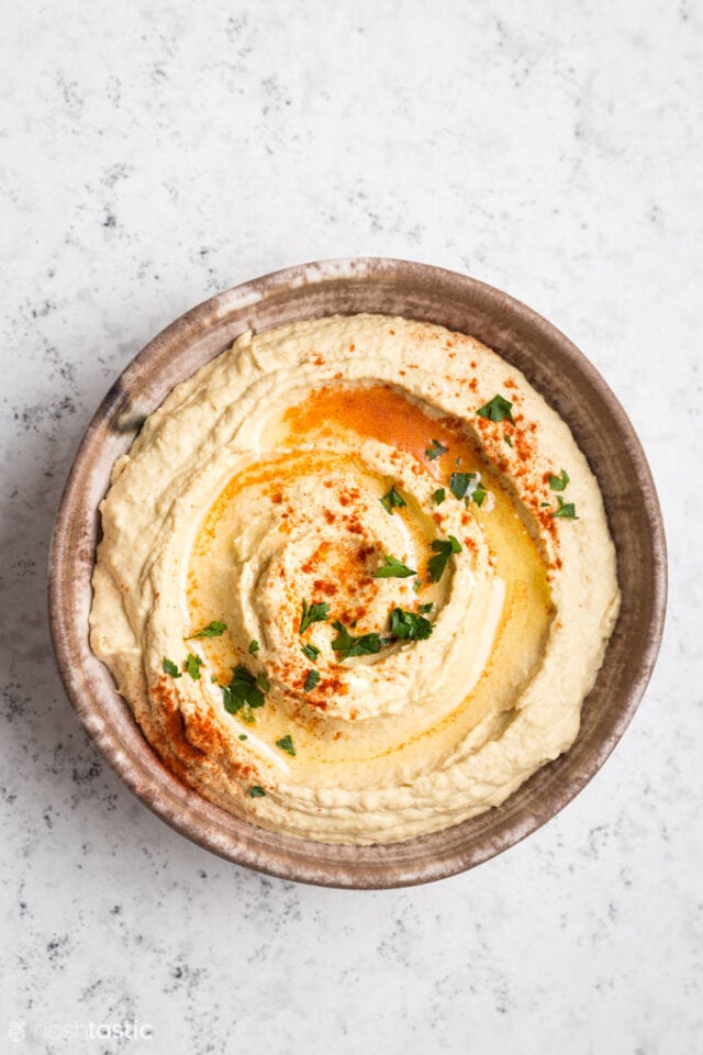 Instant Pot Hummus - Noshtastic