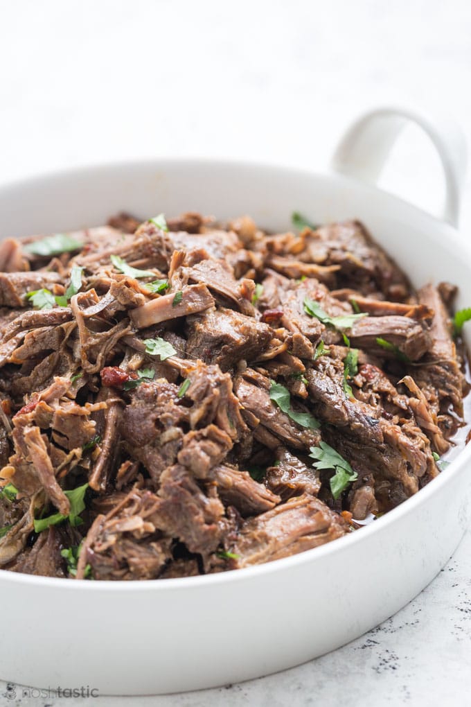 BEST Barbacoa Beef Recipe - Slow Cooker & Pressure Cooker options